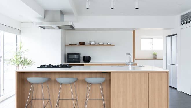 【表参道駅徒歩3分】アイランドキッチン完備 自然光溢れる撮影スタジオの写真1