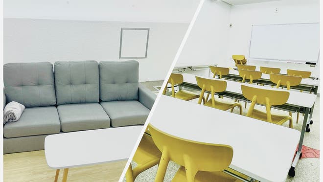 <レンタルスペース茨木市駅前>駅直結施設内🏬Wi-Fi📶プロジェクター🎥会議/セミナー/商談/テレワークの写真2