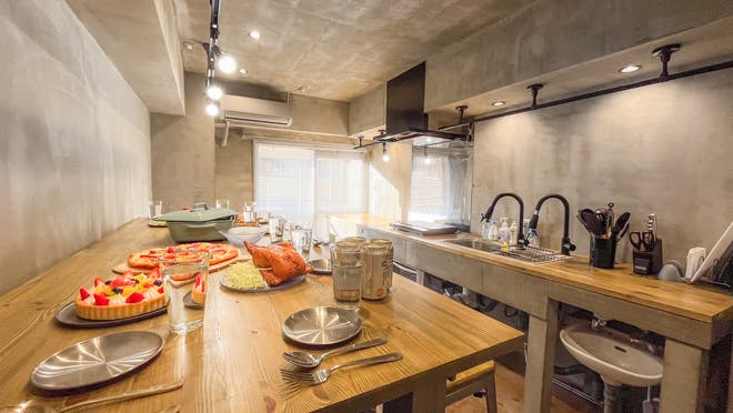 リノスペキッチン新宿GS🍳クリスマス🎄忘年会・デート・料理・ホームパーティ・飲み会・打ちあげ・歓迎会・撮影収録・ビジネスの写真1