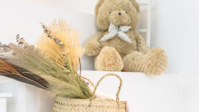 【花溢れる白の世界】大型ドライフラワー・かすみ草|天蓋ベッド|猫足バスタブ|階段|撮影機材無料の写真19