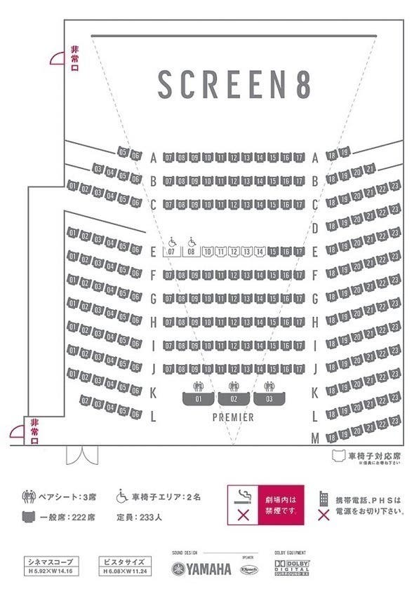 【豊洲 233席】映画館で、会社説明会、株主総会、講演会の企画はいかがですか？の写真5