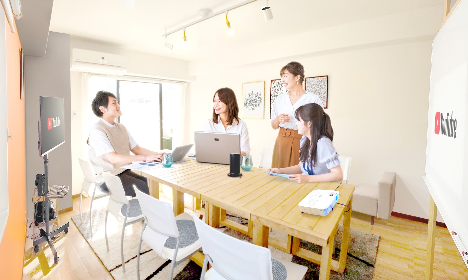 🎄飯田橋3分･東西線A5口1分｜美観ビル･会議室･講座･ボドゲ他/エレベーターあり/スマートTV･Wi-Fiの写真5