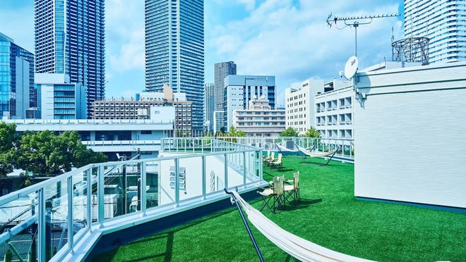 中央区晴海にある屋上レンタルテラスの写真1