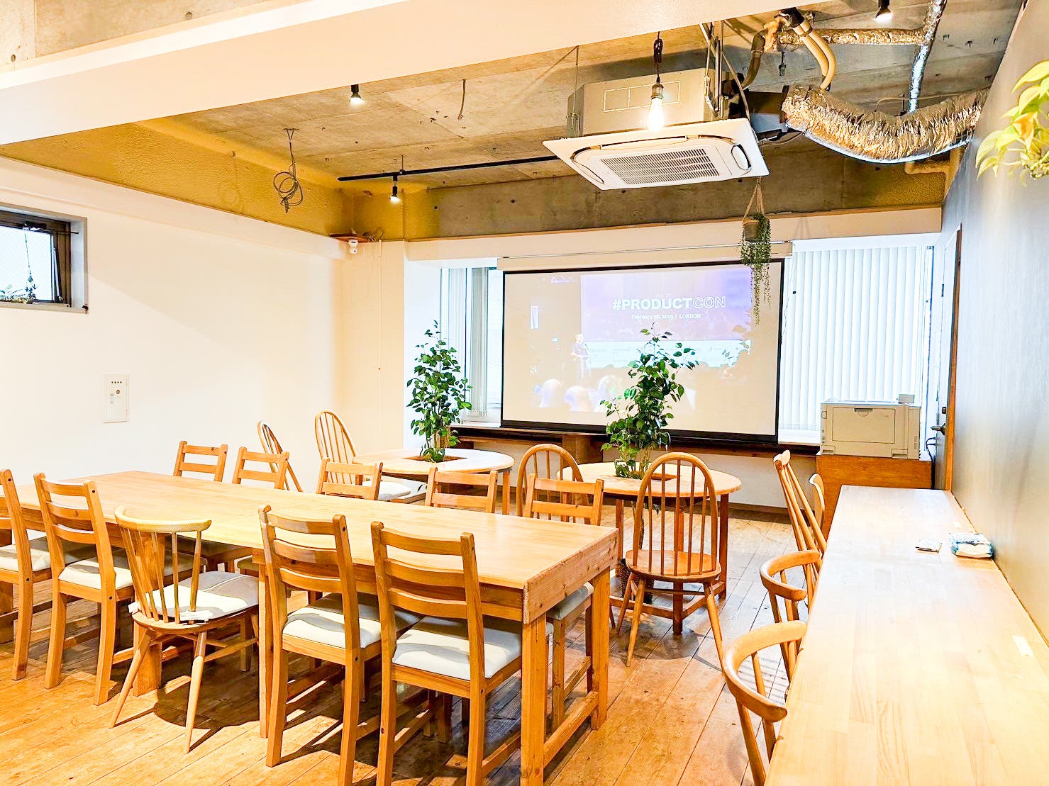 🎉中野駅7分🚶‍♀️最大30名🙆‍♀️ ✨100㌅超大型スクリーン/光回線の写真3