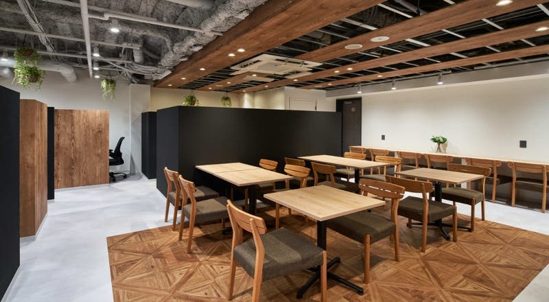 王子駅から徒歩5分圏内のフリースペース！コーヒー飲み放題でリモートワークに最適！
