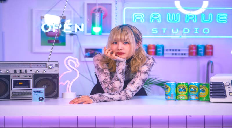 "RETRO FUTURE"や"CYBER PUNKをテーマにしたスペース【RAWAVEスタジオ】