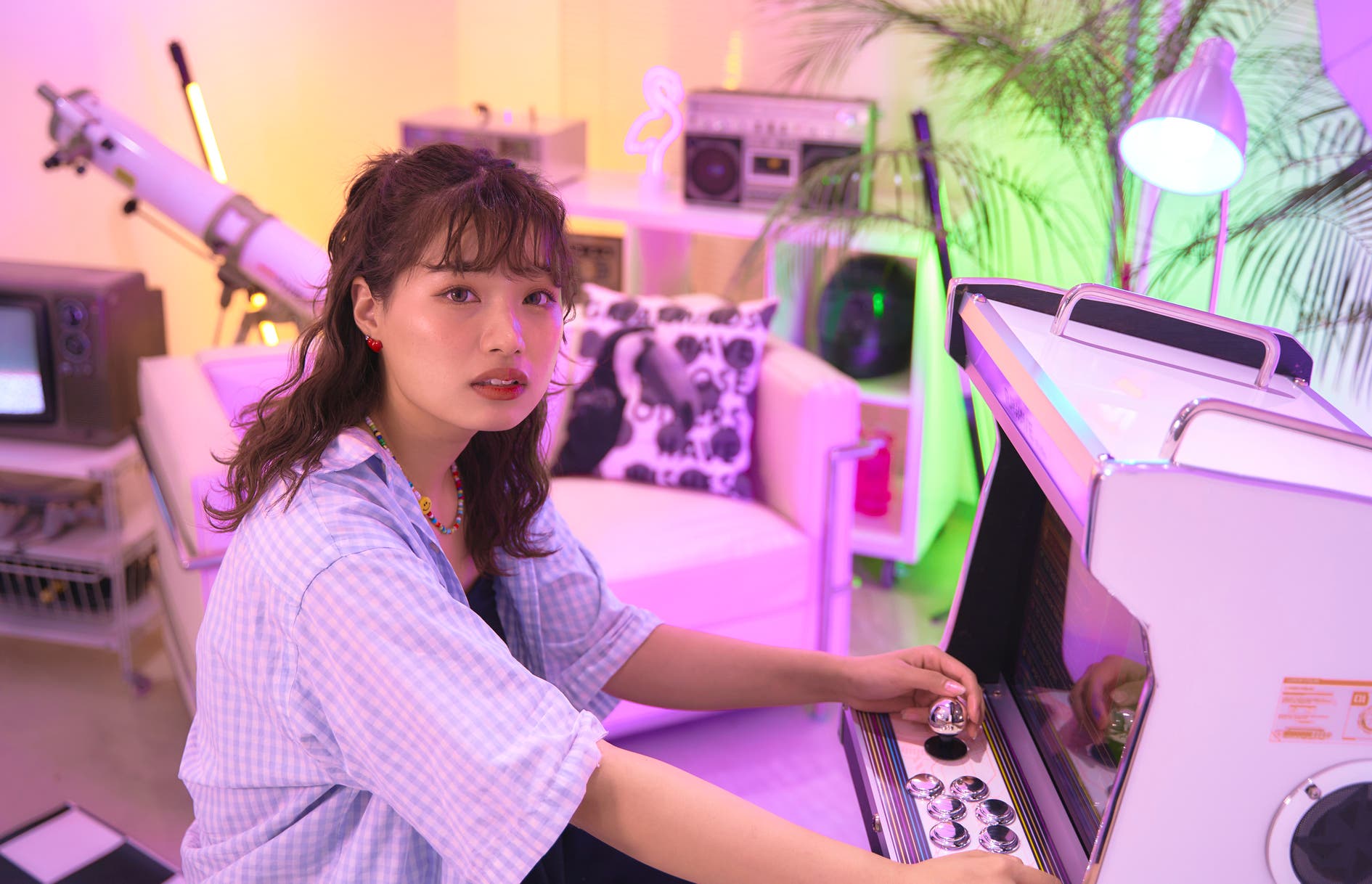 "RETRO FUTURE"や"CYBER PUNKをテーマにしたスペース【RAWAVEスタジオ】の写真4