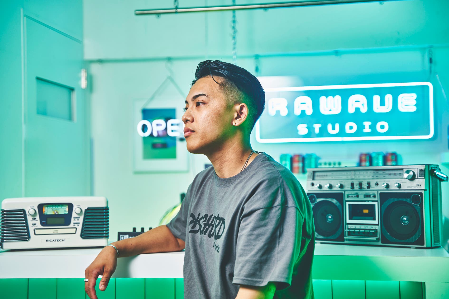 "RETRO FUTURE"や"CYBER PUNKをテーマにしたスペース【RAWAVEスタジオ】の写真14