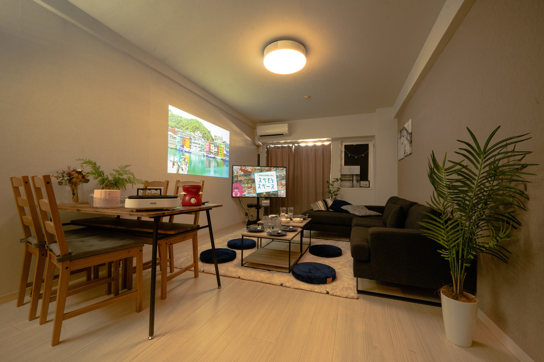 スペモ🏠クリスマス🎄歓送迎会🎊学割👨‍🎓プロジェクター🎥映画鑑賞🍿デート🐈‍⬛381_fika渋谷道玄坂の写真5