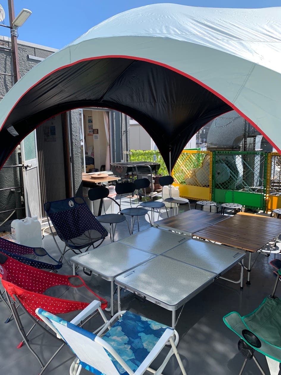 都営新宿線と半蔵門線の住吉駅から徒歩2分の屋上テラスでBBQができるレンタルスペースの写真9