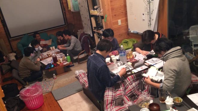 プライベートに使えるログハウスと庭の写真18