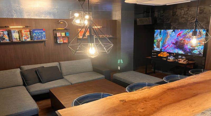 毎日清掃‼️管理人在中で清潔♠️110種類以上のボードゲームが遊び放題☕️四条烏丸8分四条大宮5分🍷忘年会、女子会❤️