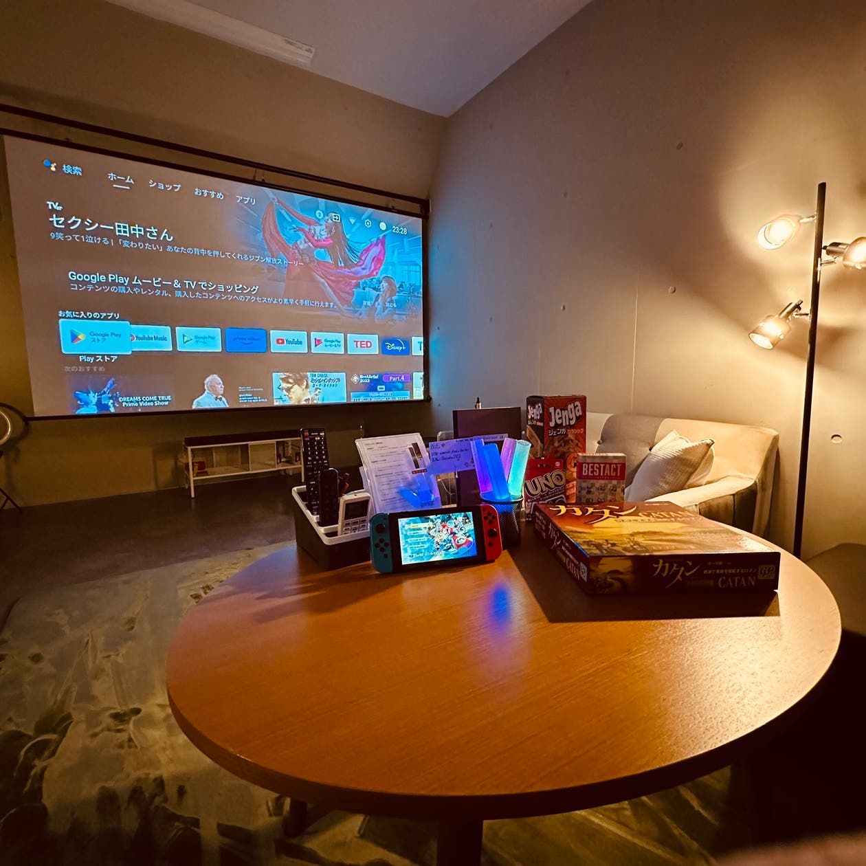 中野駅徒歩7分のプライベートシアター🎬ブロードウェイすぐ🎉最新ゲーム🎮カフェコーナー☕️の写真4