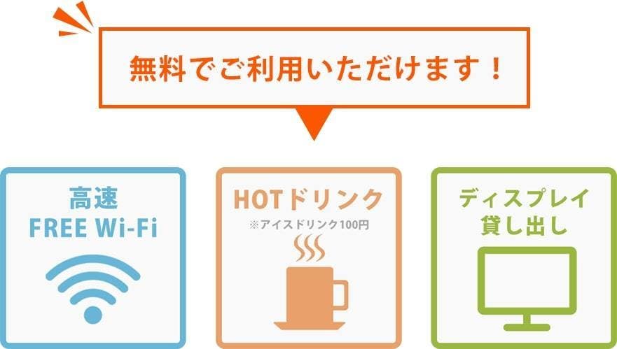 蒲田2分コワーク内スペースA：パーティション区切り　スタッフ常駐　レッスン、ボードゲーム等に最適の写真2