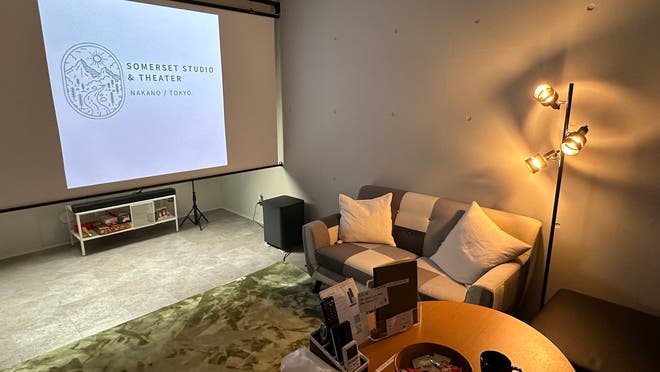 中野駅徒歩7分のプライベートシアター🎬ブロードウェイすぐ🎉最新ゲーム🎮カフェコーナー☕️の写真1