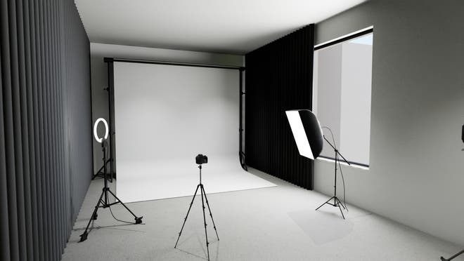 4F gokant small studio / 姪浜駅 徒歩4分の撮影スタジオの写真1