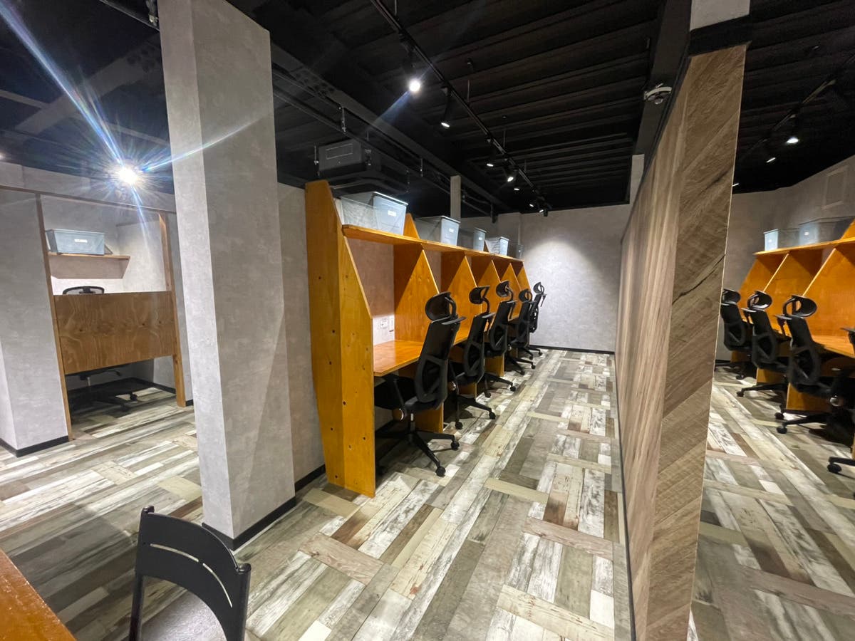 【竹ノ塚】モニター完備！！オープン席④（ドアなし）の写真5