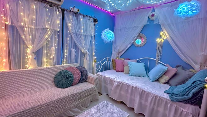 🌸学割🌸レベチな特割🉐SNSで大人気‼️LEDライト搭載✨100インチプロジェクター映画見放題🎥大人気ゲーム機ボドゲ完備の写真6