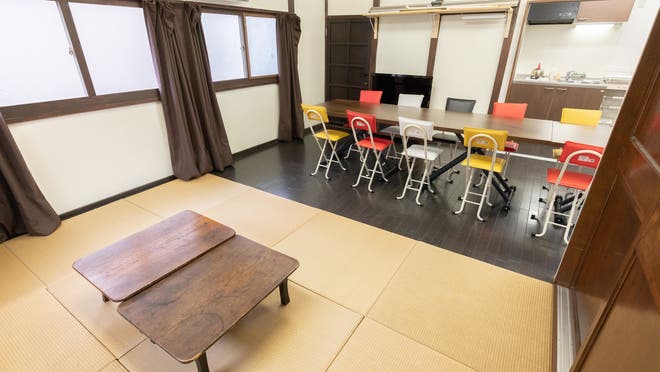 世田谷の古民家2階‼️広々ゆったりなごめる18畳❣️アンティークなしつらいでお迎えします(^^)の写真13