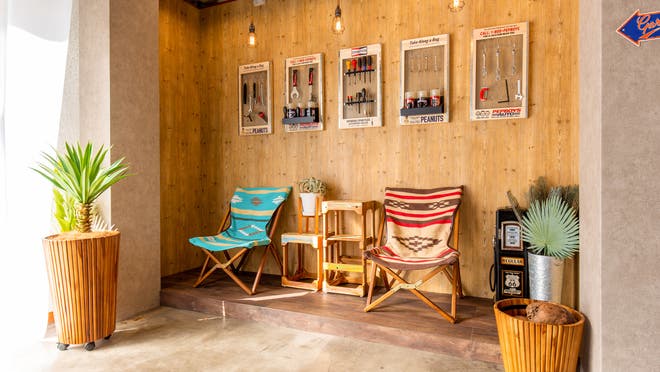 【ブルーハワイ】車、バイク、自転車が搬入可能なガレージ風スタジオ。撮影会・パーティ!ごみ処理無料の写真4