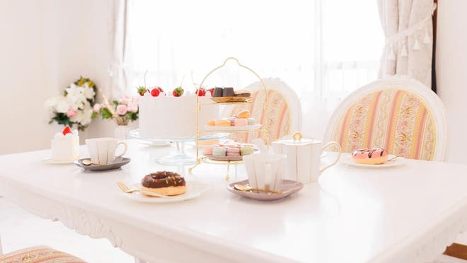 【ショートケーキ】推しカラーが映える!真っ白ロココ空間で生誕祭・推し会・撮影会・女子会はいかが?の写真10