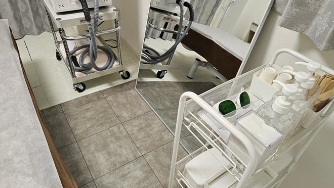 【秋葉原駅】脱毛機のある個室サロン【脱毛サロンエピデンス】の写真8