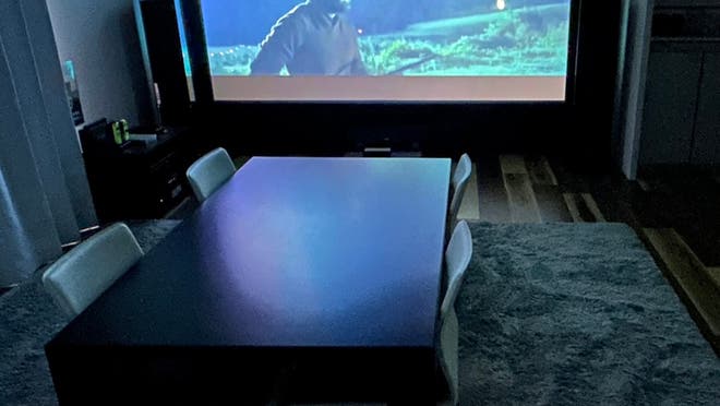 【ホームシアター博多】異次元の音響効果と超大画面で、最高の環境を貸切🎥【4K×100インチ】の写真5