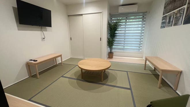 6人収容可能な貸切サウナあり、BBQスペースあり戸建の貸切スペース駐車場ありの写真3