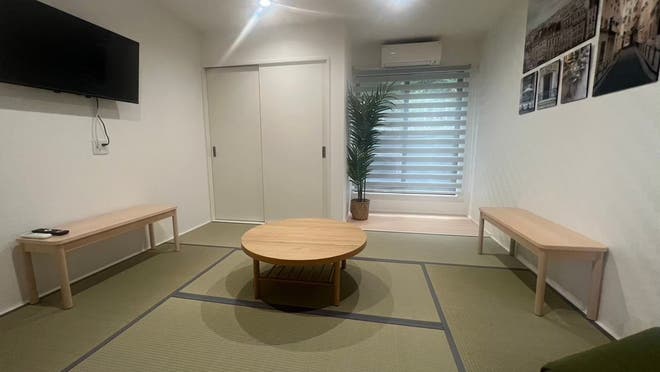 6人収容可能な貸切サウナあり、BBQスペースあり戸建の貸切スペース駐車場ありの写真4