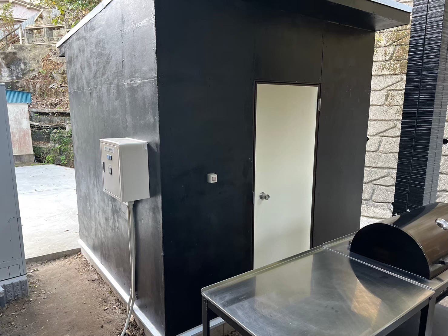 6人収容可能な貸切サウナあり、BBQスペースあり戸建の貸切スペース駐車場ありの写真16