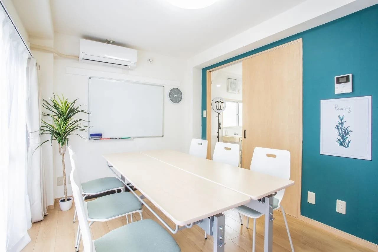 【東新宿会議室】新大久保徒歩5分👟東新宿・新宿からアクセス◎完全個室｜会議室｜Wi-Fi｜10名収容｜プロジェクター🎥_508の写真1