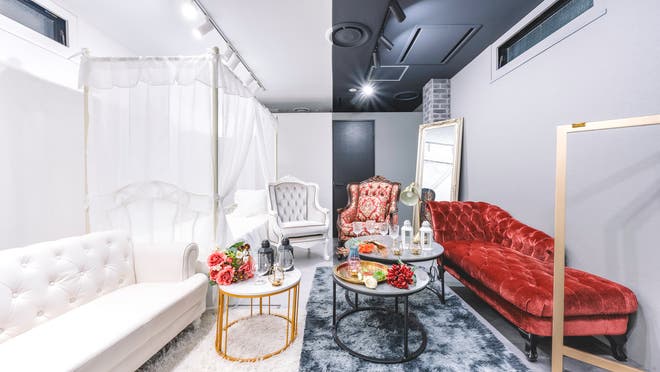 スペモ📷クリスマス🎄ゴージャス✨撮影Studio🌷白✕黒🦓撮影機材タダ💖ポートレート👗337_S−Studio六本木の写真1