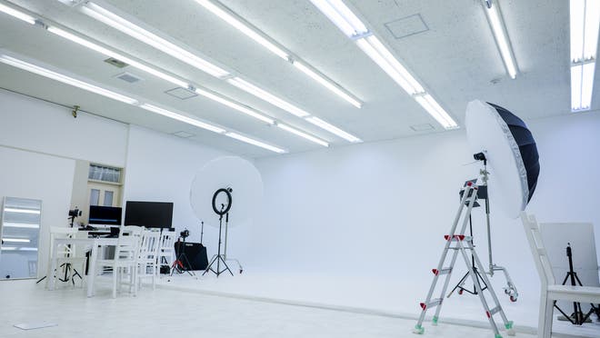 東北最大級白ホリがある撮影スタジオの写真1