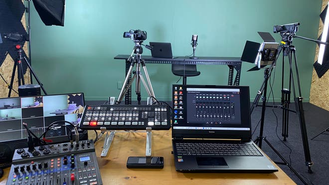 YouTube撮影、オンライン会議、ライブ配信に最適なグリーンバックと照明、各種機材完備のレンタルスタジオ/駐車場1台ありの写真3