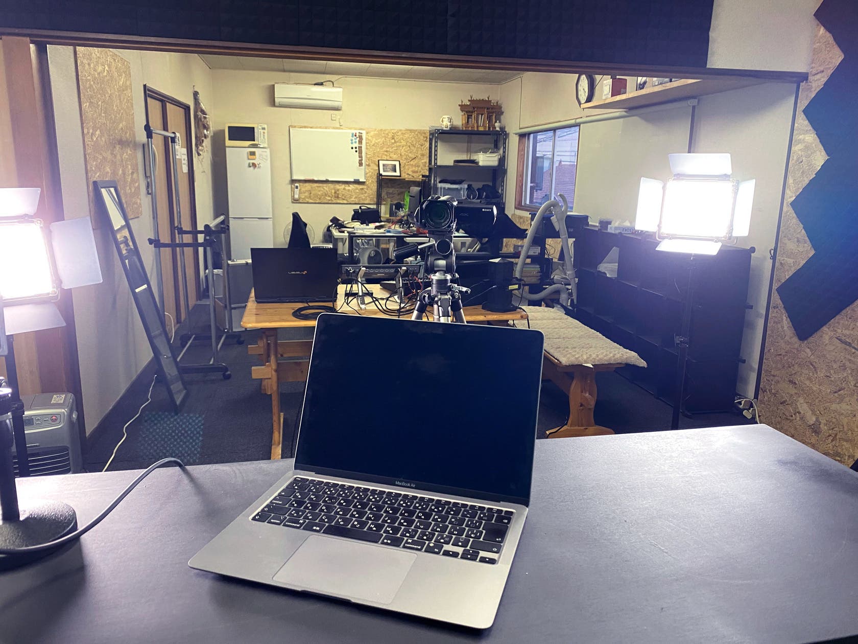 YouTube撮影、オンライン会議、ライブ配信に最適なグリーンバックと照明、各種機材完備のレンタルスタジオ/駐車場１台ありの写真5