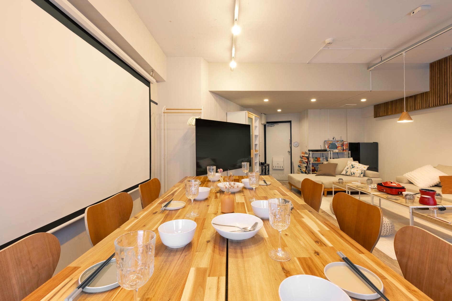 スペモ🌿クリスマス🎄歓送迎会😆プロジェクター🎬パーティー✨️ママ会🍳女子会🌸映画鑑賞🎮200_Oasis大久保の写真16