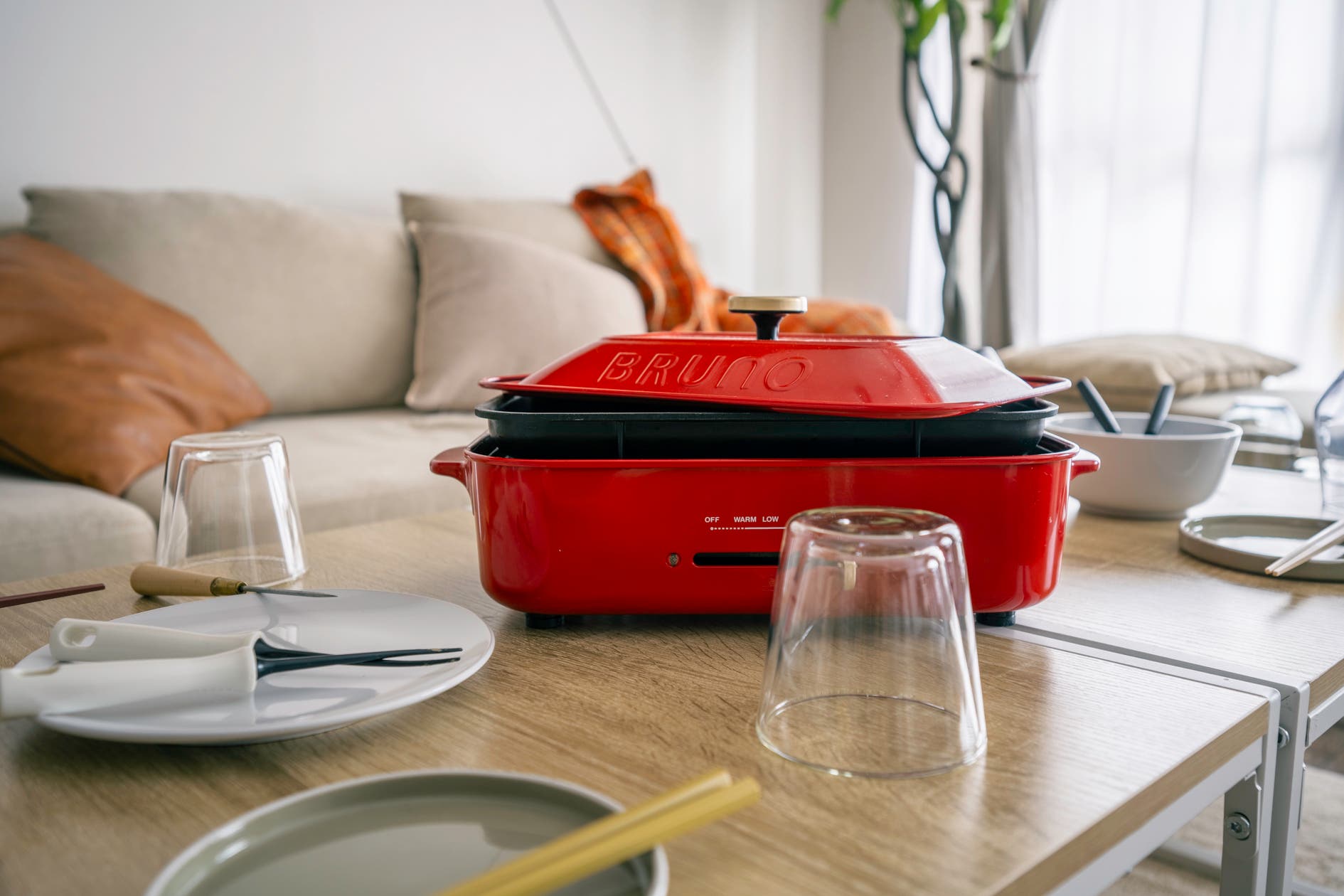 🐙BRUNOたこ焼き器（ホットプレート付き）の画像1