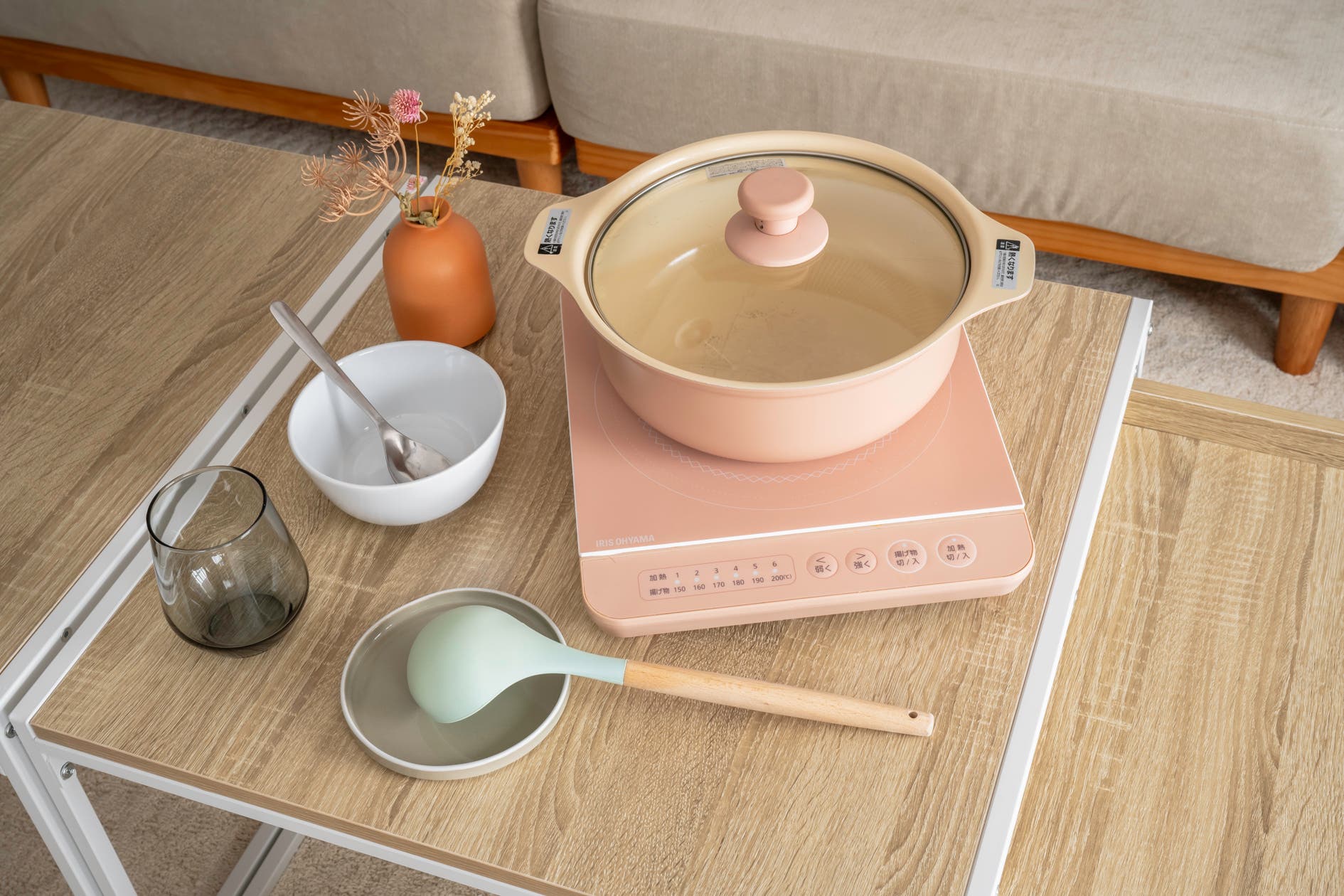 🍲鍋＆IHクッキングヒーターセットの画像1