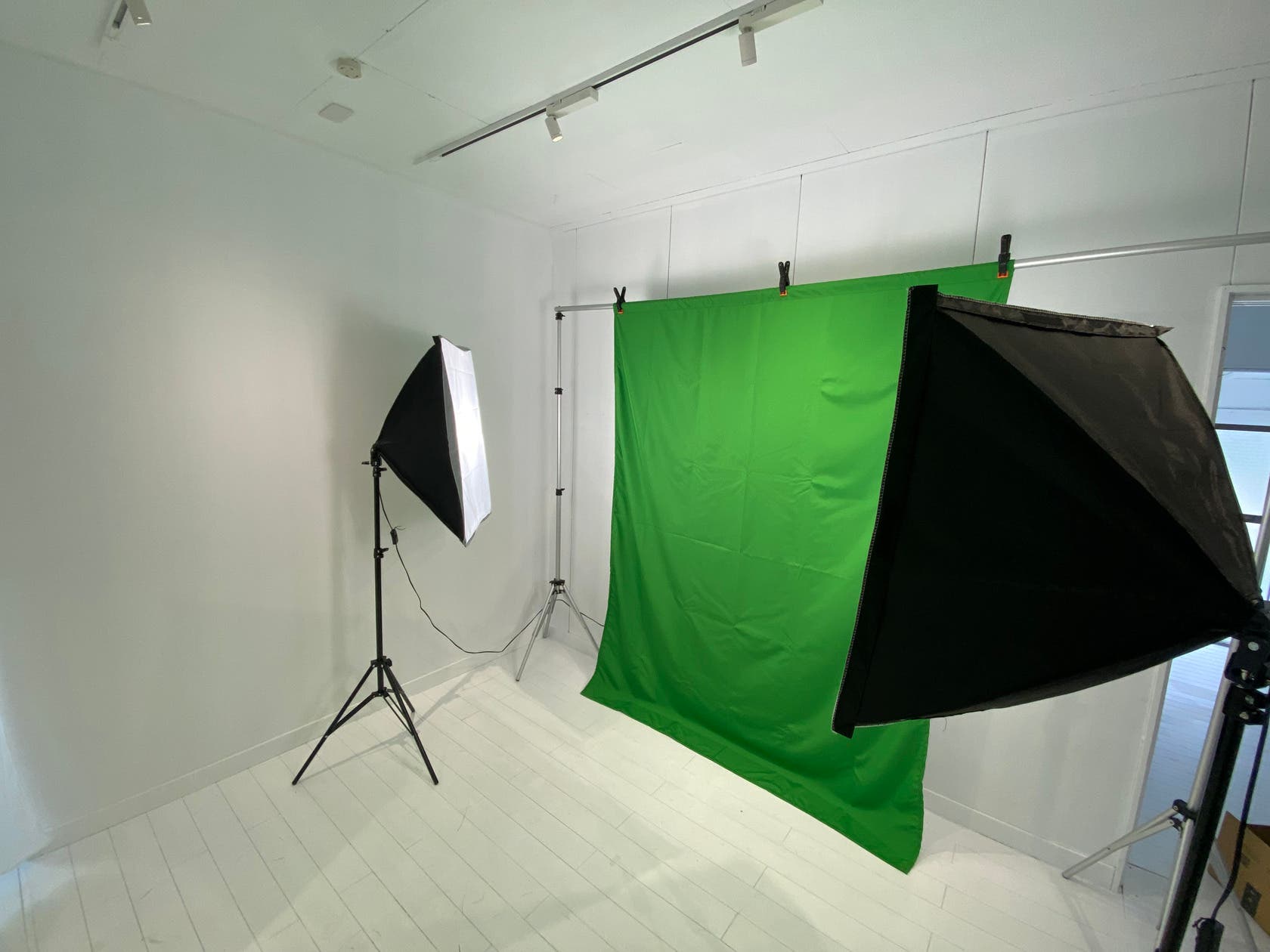 撮影用グリーンバック背景の画像1