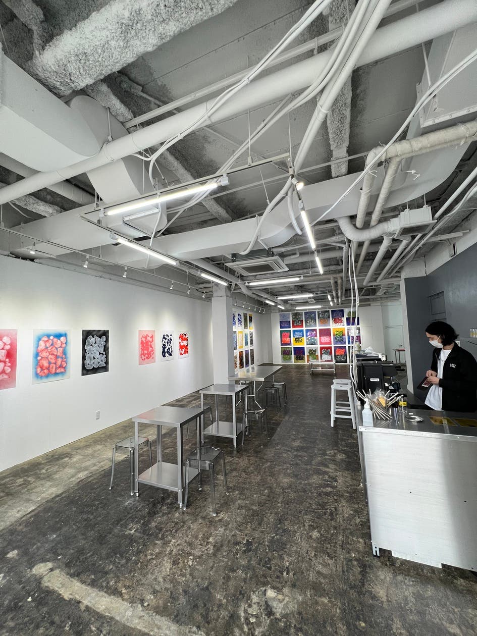 福岡市天神から2駅3分の好立地　市内屈指のサイズの大きなギャラリーの写真13