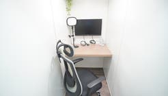 <ワークブース大久保No.3>大久保駅徒歩10秒🚃1人用完全個室🚪Wi-Fi📶モニター🖥電源🔌⚡️テレワーク/面接/自習/作業の写真2