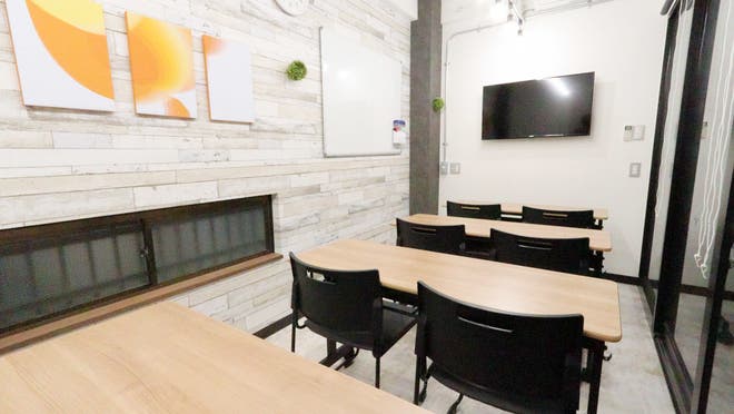 【心斎橋駅徒歩53秒!12名利用可!】大型モニター・WiFi無料!デザイナーズ物件!ふれあい貸し会議室 心斎橋No98の写真7