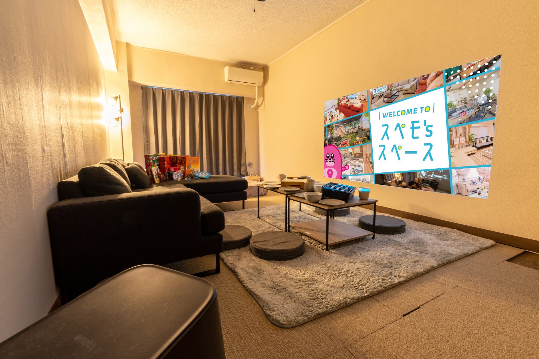 スペモ🏘クリスマス🎄学割👨‍🎓激安🪙女子会💖プロジェクター🎥シアタールーム🍿パーティ🥂452_MOLE名古屋栄の写真16