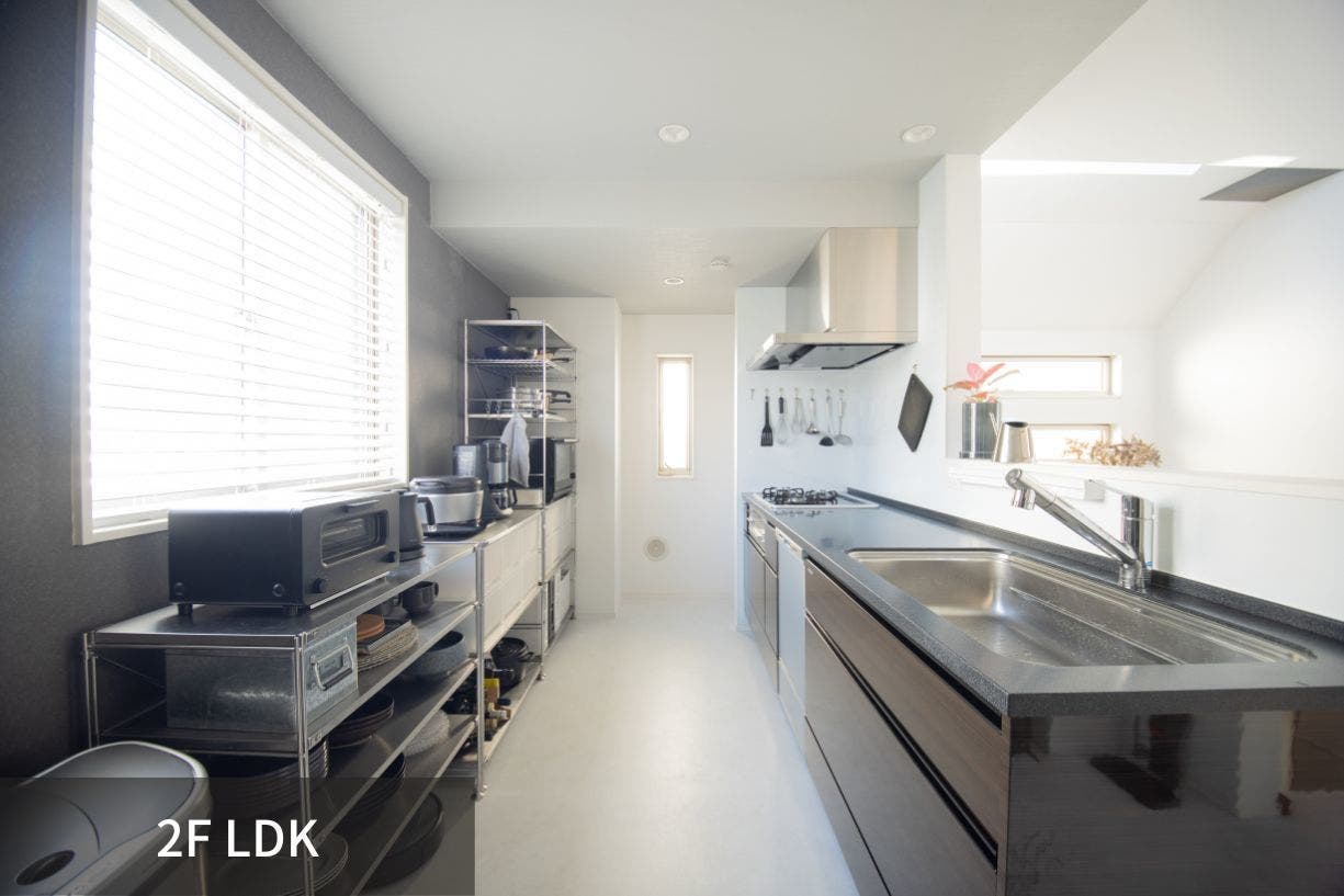 [目黒駅8分]一軒家スタジオ/20畳LDK/モダン/3面採光/自然光/一戸建て/ハウススタジオ/Youtube/同時録音の写真2