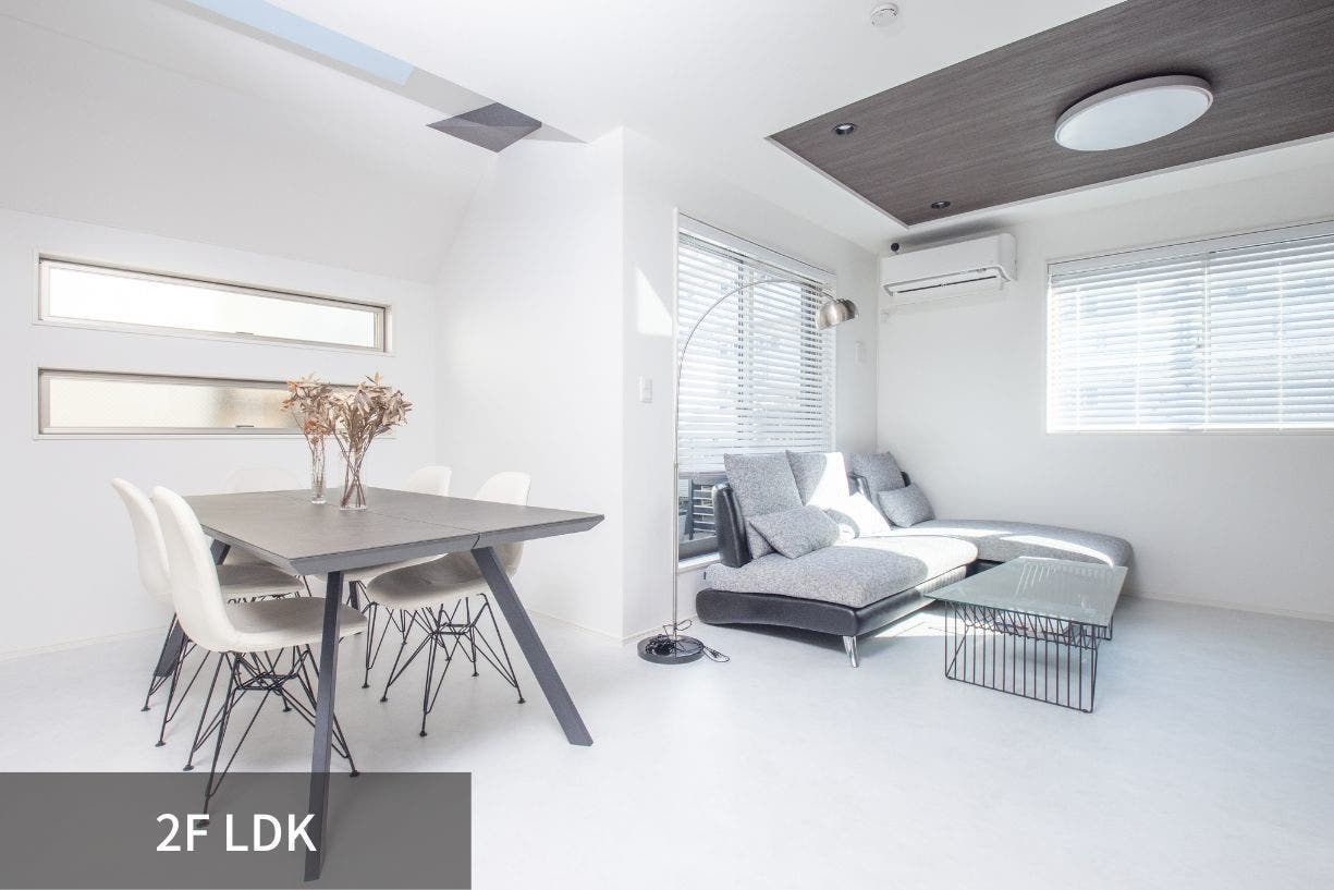 [目黒駅8分]一軒家スタジオ/20畳LDK/モダン/3面採光/自然光/一戸建て/ハウススタジオ/Youtube/同時録音の写真6