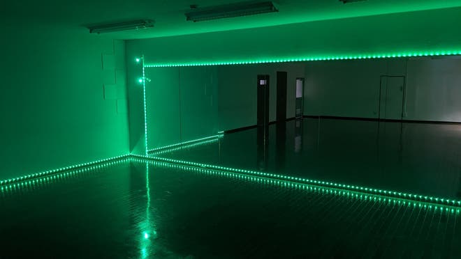 100㎡【約50帖】の広いダンスのできるスタジオです!の写真3