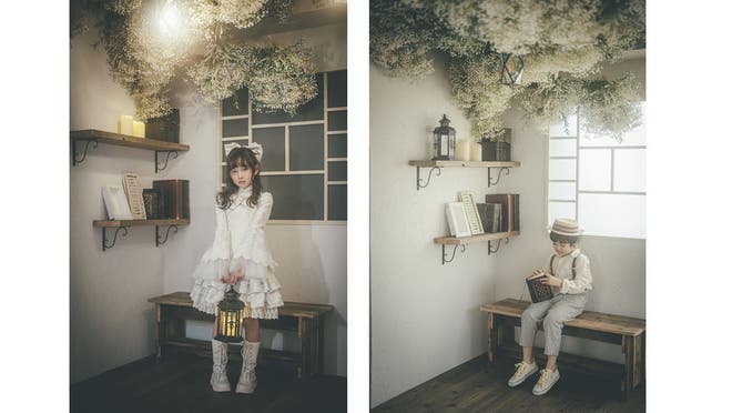 満天のカスミソウの下撮影収録できる機材全部無料のデザイナーズ撮影スタジオの写真10