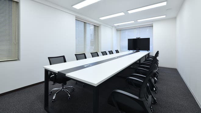 最大12名利用可能 2024年1月オープン、コワーキングスペース併設の会議室の写真1