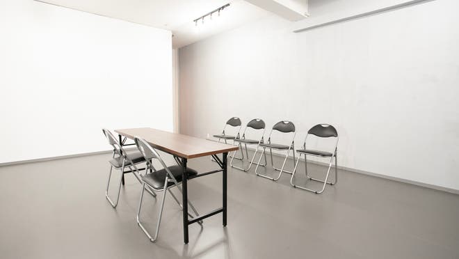 8/27エアコン交換済み《岩本町駅徒歩2分》70㎡広々スタジオ/天井高3m/リノリウム/バレエバー/更衣室ロッカー/地下1フロアの写真19