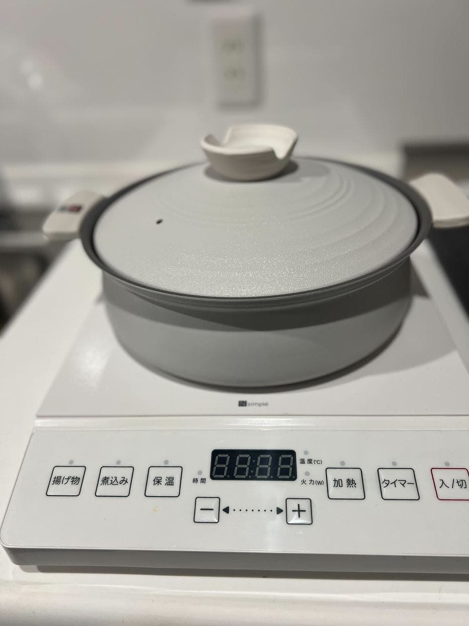 IHコンロ＆お鍋セットの画像1